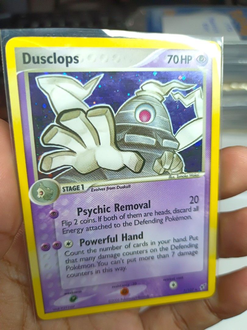 Dusclops 7/107 Holo foil (Ex Deoxys) Pokemon TCG Card 2005, Hobbies ...