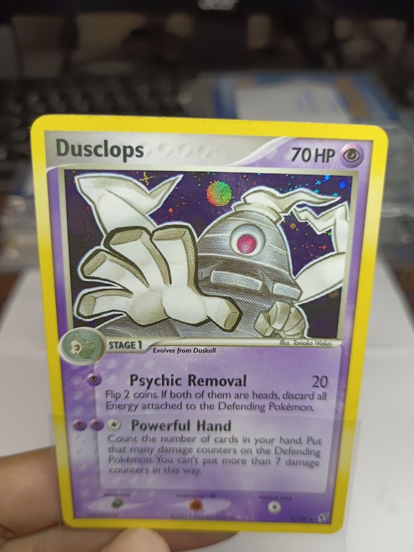 Dusclops 7/107 Holo foil (Ex Deoxys) Pokemon TCG Card 2005, Hobbies ...