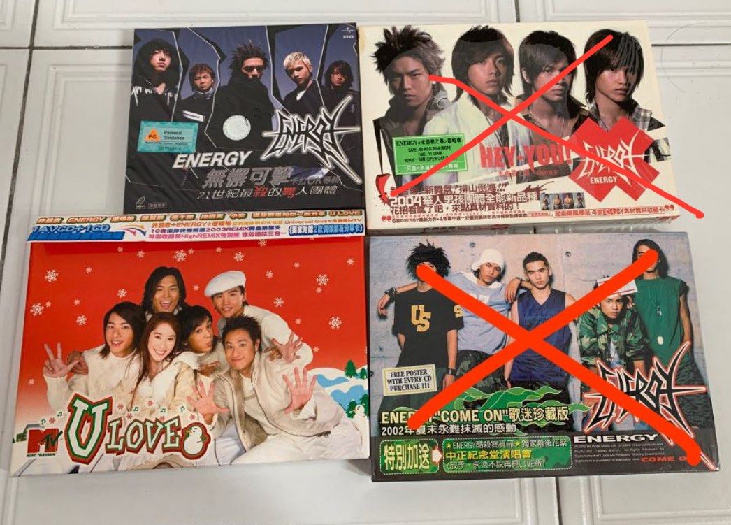 Energy, Wilber pan, cyndi wang, FIR, zhang shanwei, mayday dvd cd vcd albums , Hobbies & Toys ...