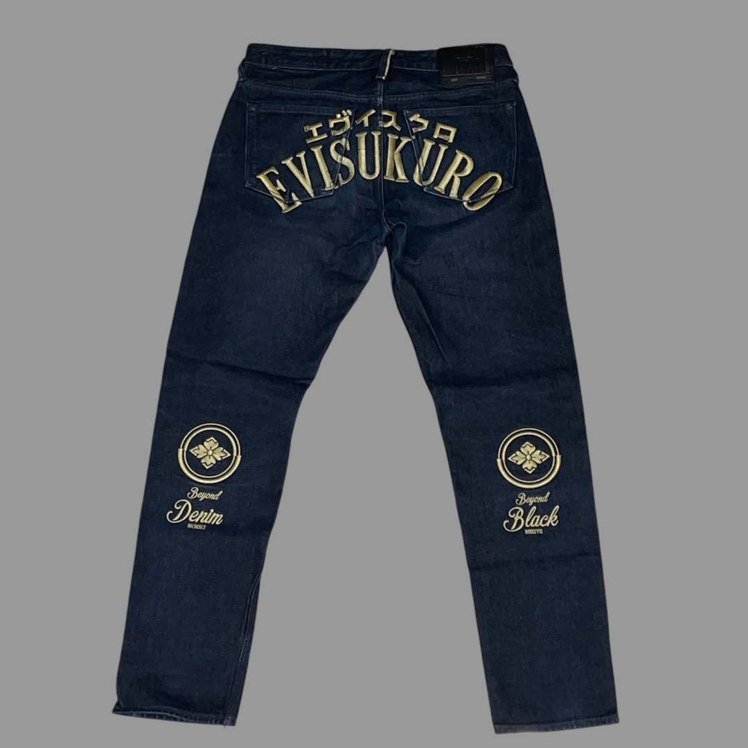 Evisukuro Selvedge Denim Jeans, Luxury, Apparel on Carousell