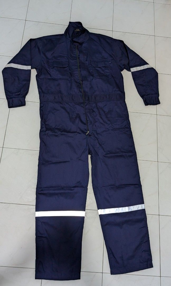 Fabric Safety Overall, Men's Fashion, Coats, Jackets and Outerwear on ...