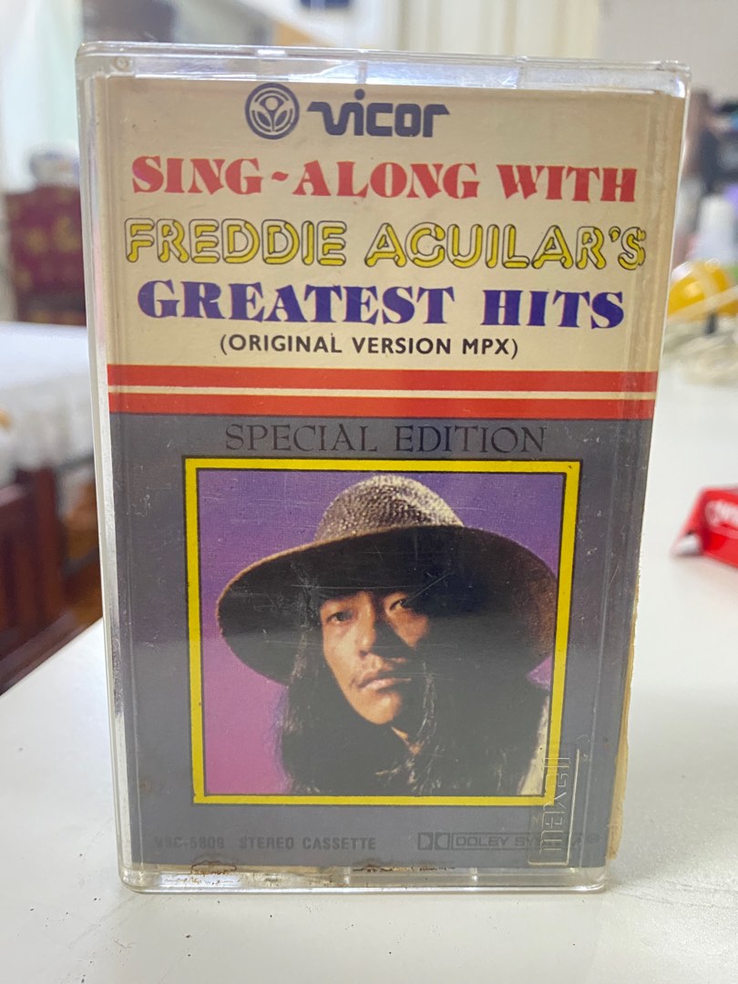 FREDDIE AGUILAR Sing-Along Original Version MULTIPLEX Greatest Hits OPM ...
