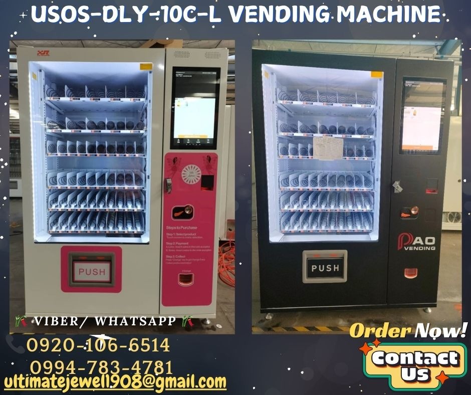 FREE CUSTOMIZED COLOR USOS-DLY-10C-L WITH TOUCH-SCREEN VENDING MACHINE ...
