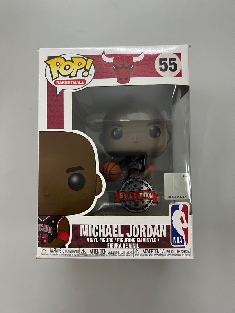 Funko Pop - Michael Jordan Chicago Bulls, Hobbies & Toys, Toys & Games ...