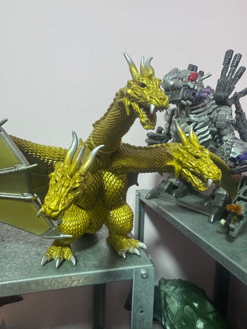 ghidorah and mecha ghidorah godzilla series lot, Hobbies & Toys, Toys ...