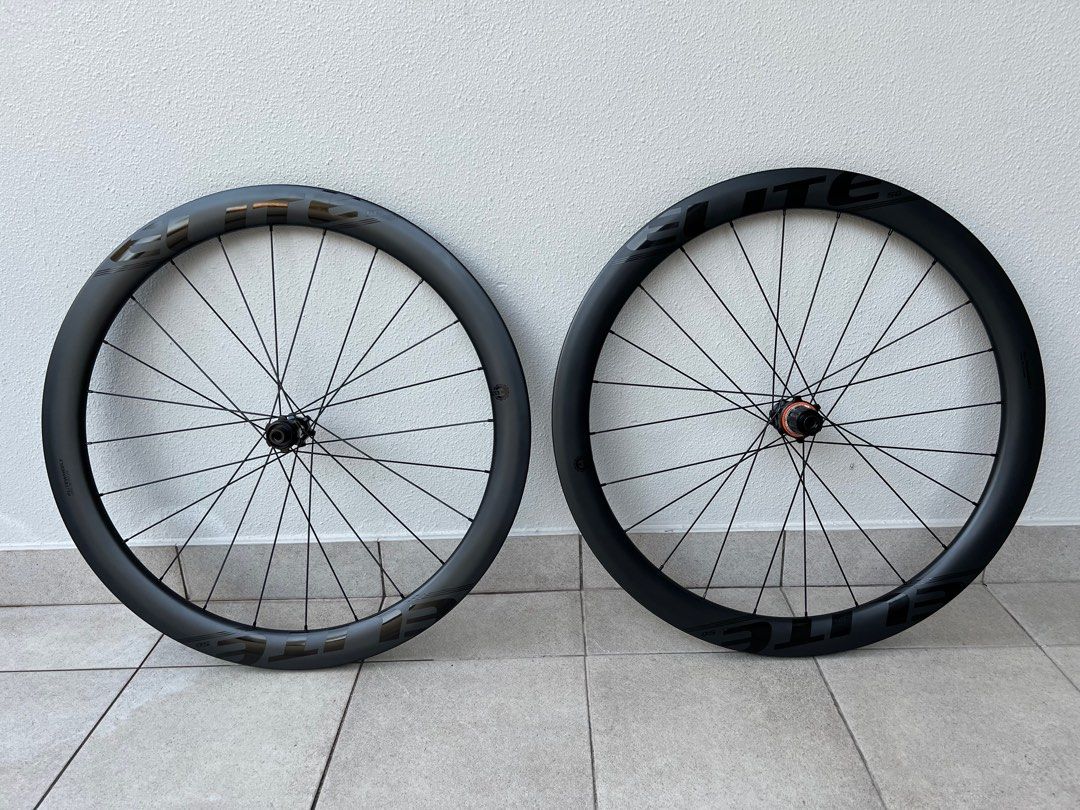 Giant SLR 1 SLR1 carbon wheelset wheel 700c hookless Goodyear Eagle F1 ...