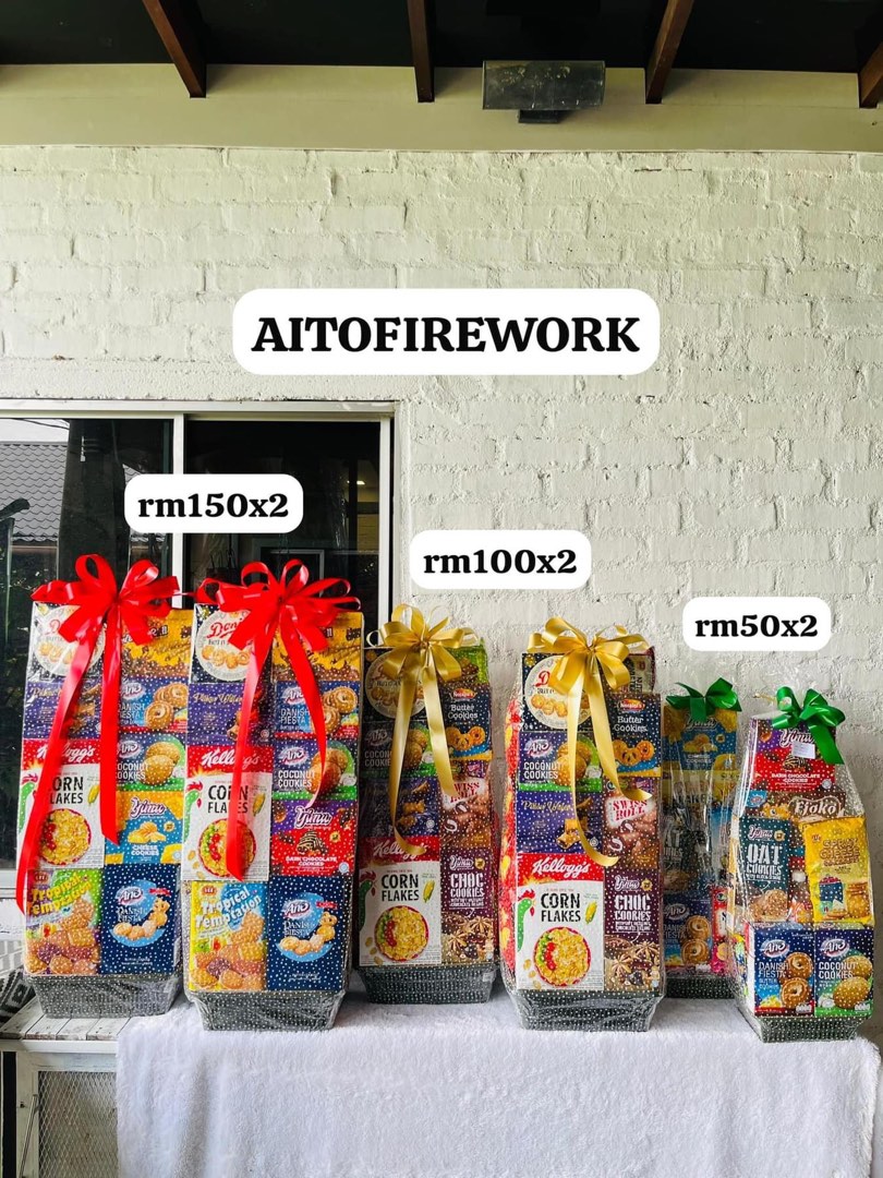 Hamper makanan dan minuman kukuh dan ready stock, Food & Drinks, Gift ...