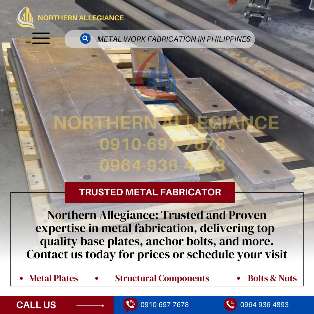 HDG A36 Base Plate | HSS Tubular | Wide Flange | 10mm Angle Bar ...