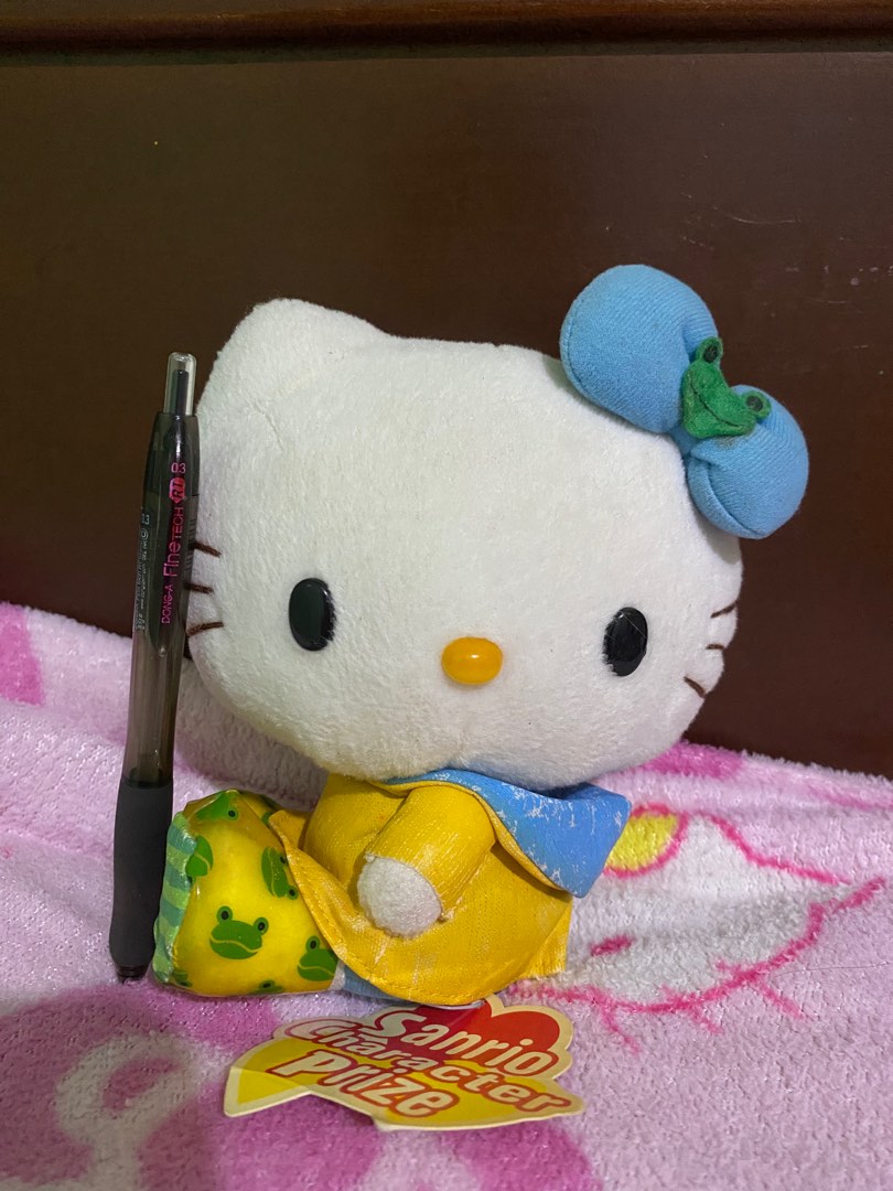 Hello kitty frog, Hobbies & Toys, Toys & Games on Carousell