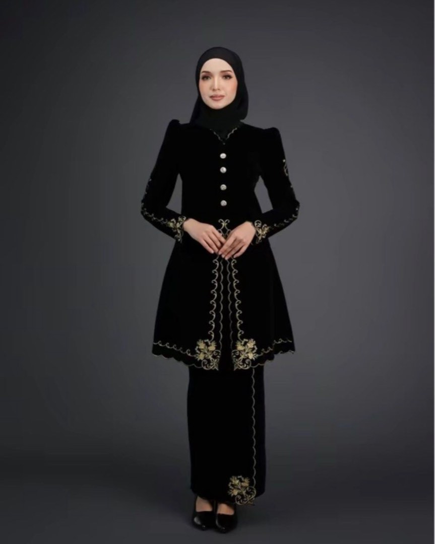 HIJABISTAHUB NAIFAH KEBAYA SAIZ M, Women's Fashion, Muslimah Fashion ...