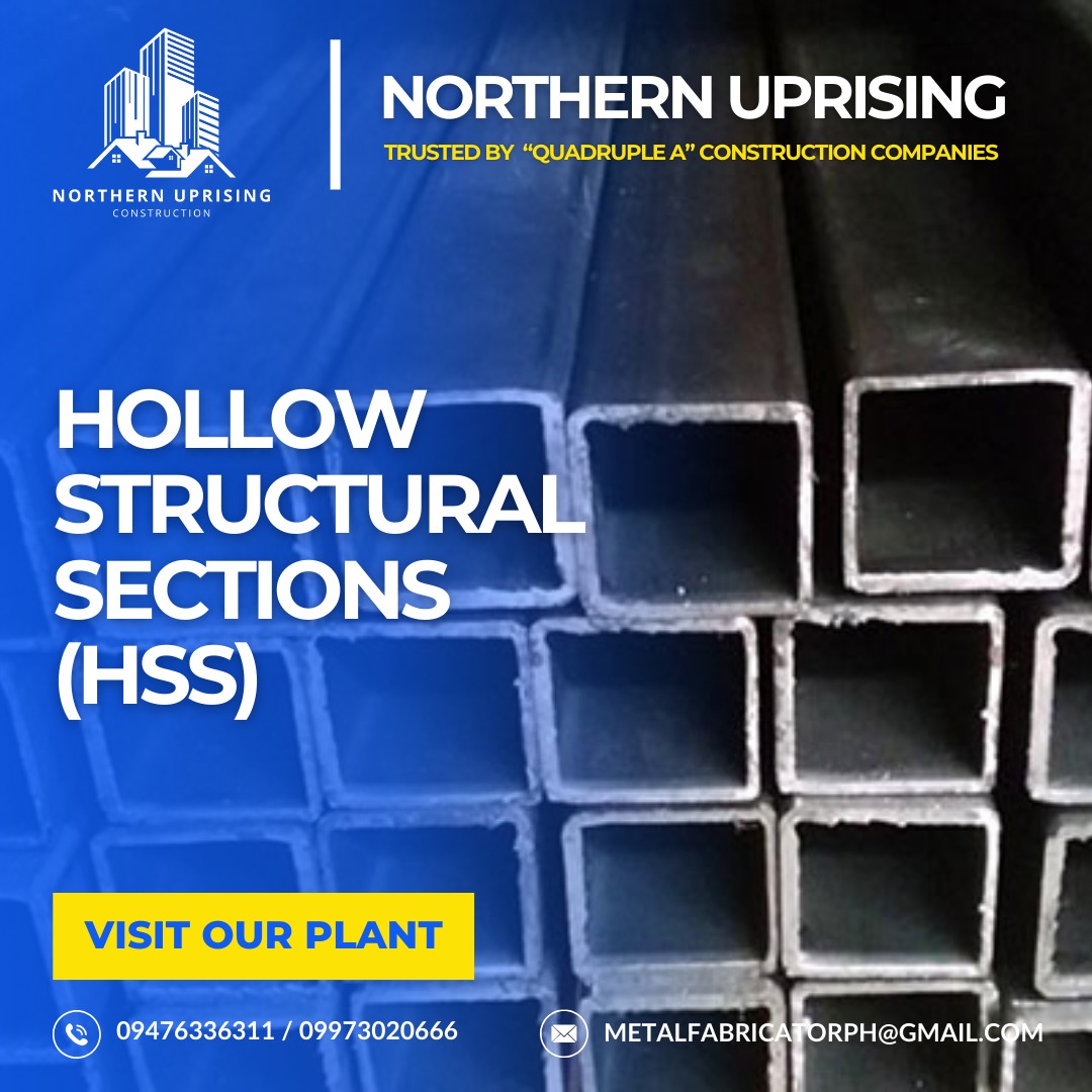 HSS Steel | Steel Pipe Casing | Base Plate | Purlins | Rectangular Tube ...