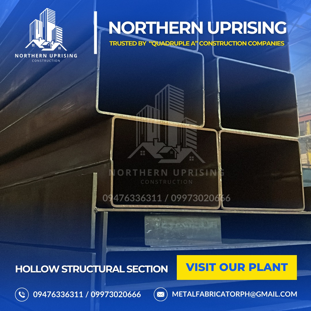 HSS Steel | Steel Pipe Casing | Base Plate | Purlins | Rectangular Tube ...