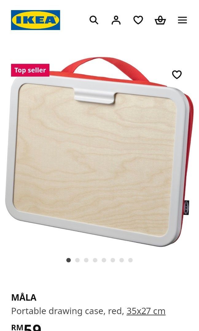 Ikea drawing board MALA, Hobbies & Toys, Stationery & Craft, Craft ...