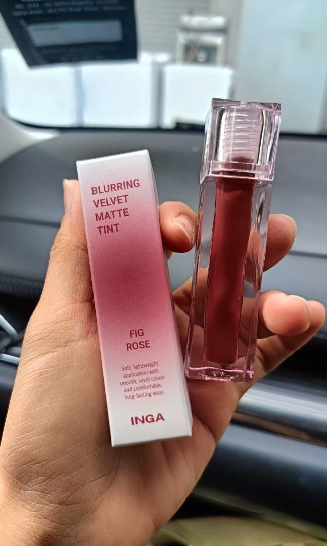INGA blurring velvet matte ink-Fig Rose, Beauty & Personal Care, Face ...