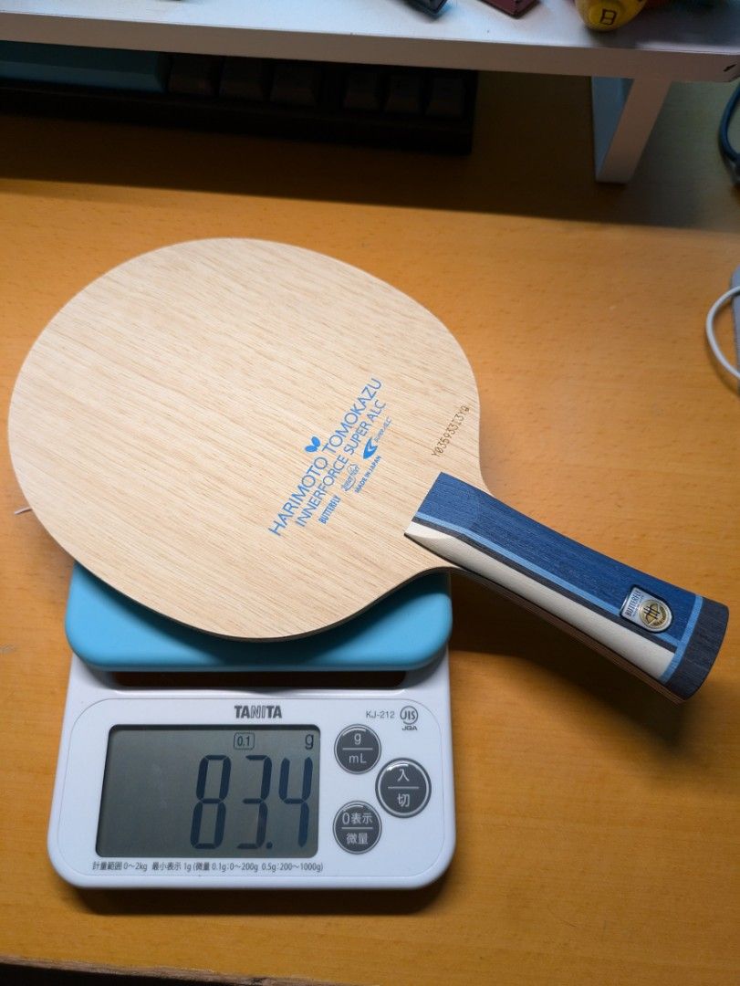 日版超級張本智和innerforce Super ALC FL ST AN CS 橫直 SALC, 運動產品, 運動與體育, 運動與體育 - 球拍和球類運動 - Carousell