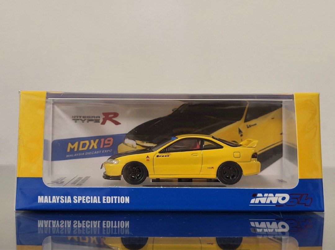 Inno 1/64 Honda Integra Type R Spoon 本田DC2 馬來西亞限定版, 興趣及遊戲, 玩具 & 遊戲類 ...