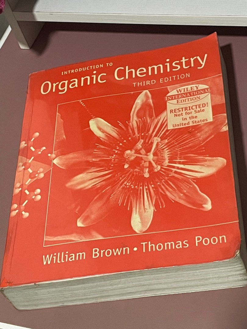 Introduction to Organic Chemistry 3rd edition - William Brown and ...