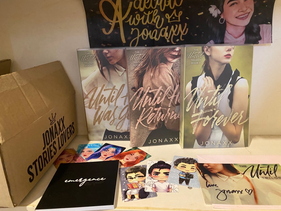 Jonaxx Until Trilogy Complete Set, Hobbies & Toys, Books & Magazines ...