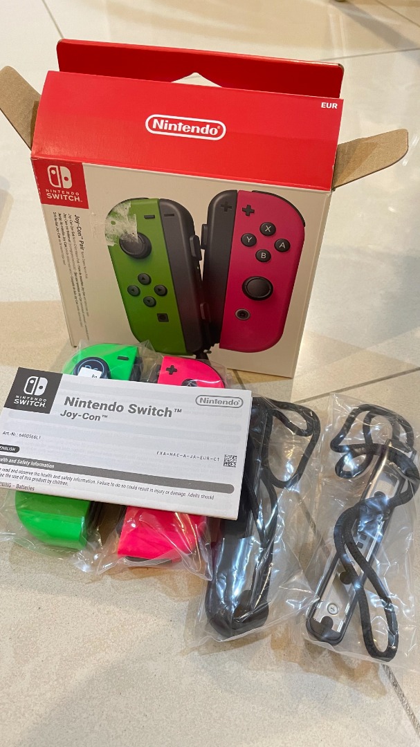 Joy-con Pair, Video Gaming, Video Game Consoles, Nintendo on Carousell