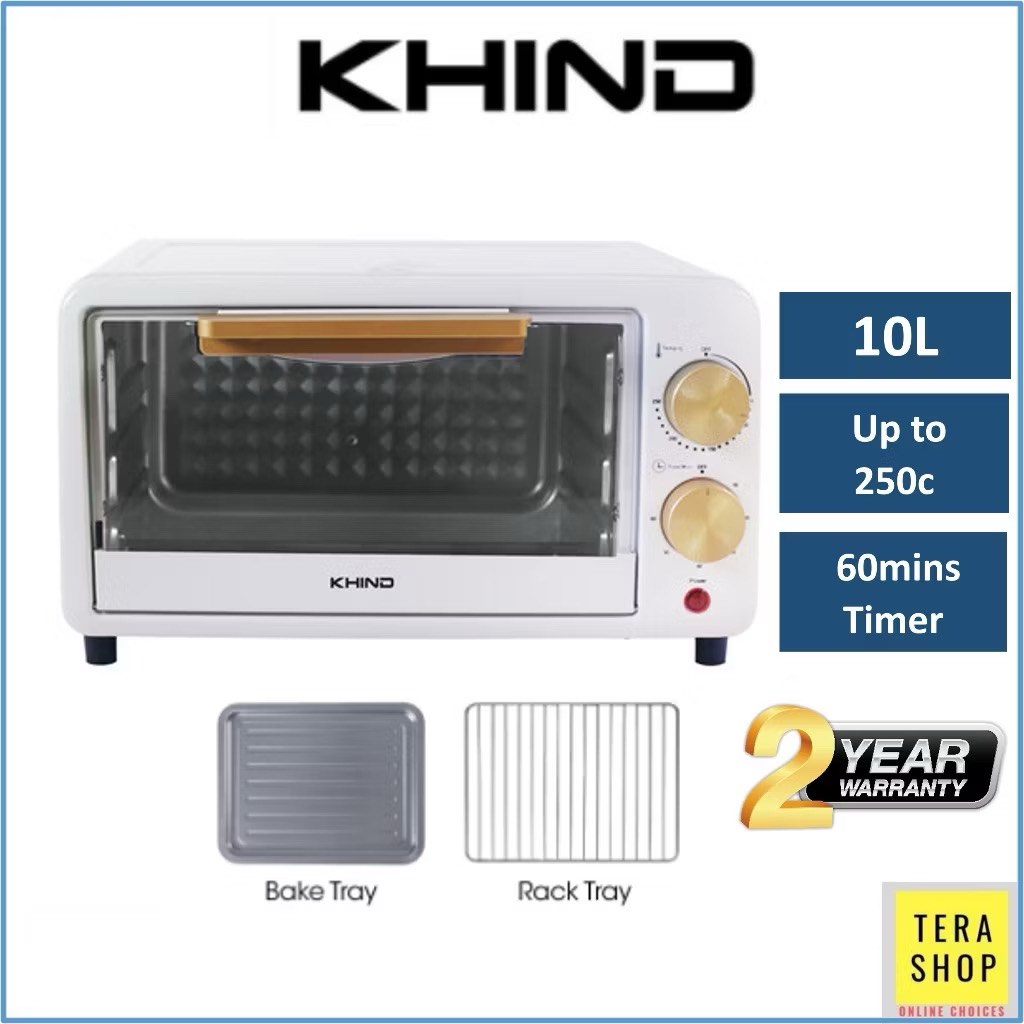 Khind Mini Electric Oven 10L, TV & Home Appliances, Kitchen Appliances ...