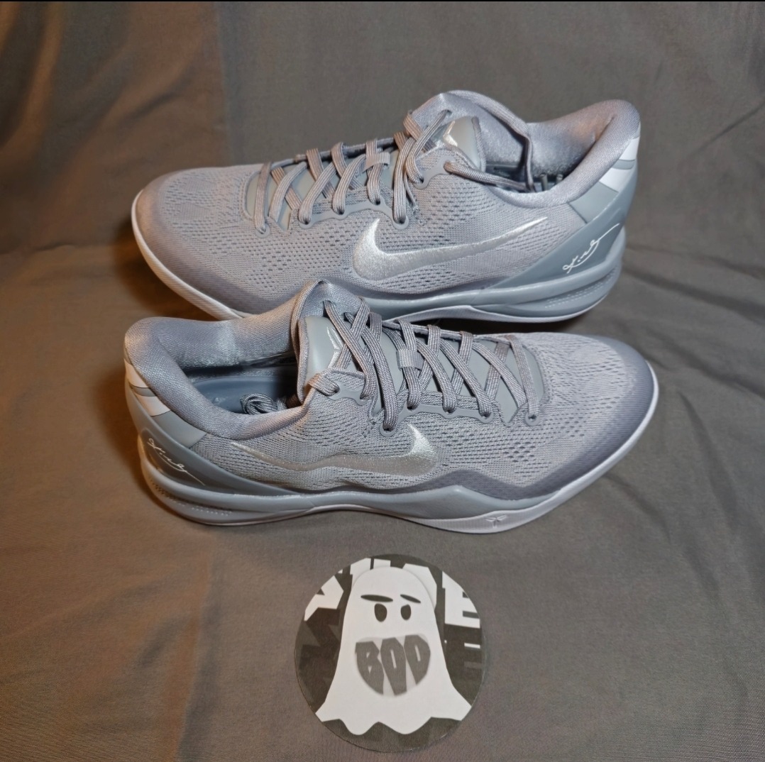 Kobe 8 Proto "Wolf Grey", Men's Fashion, Footwear, Sneakers on Carousell