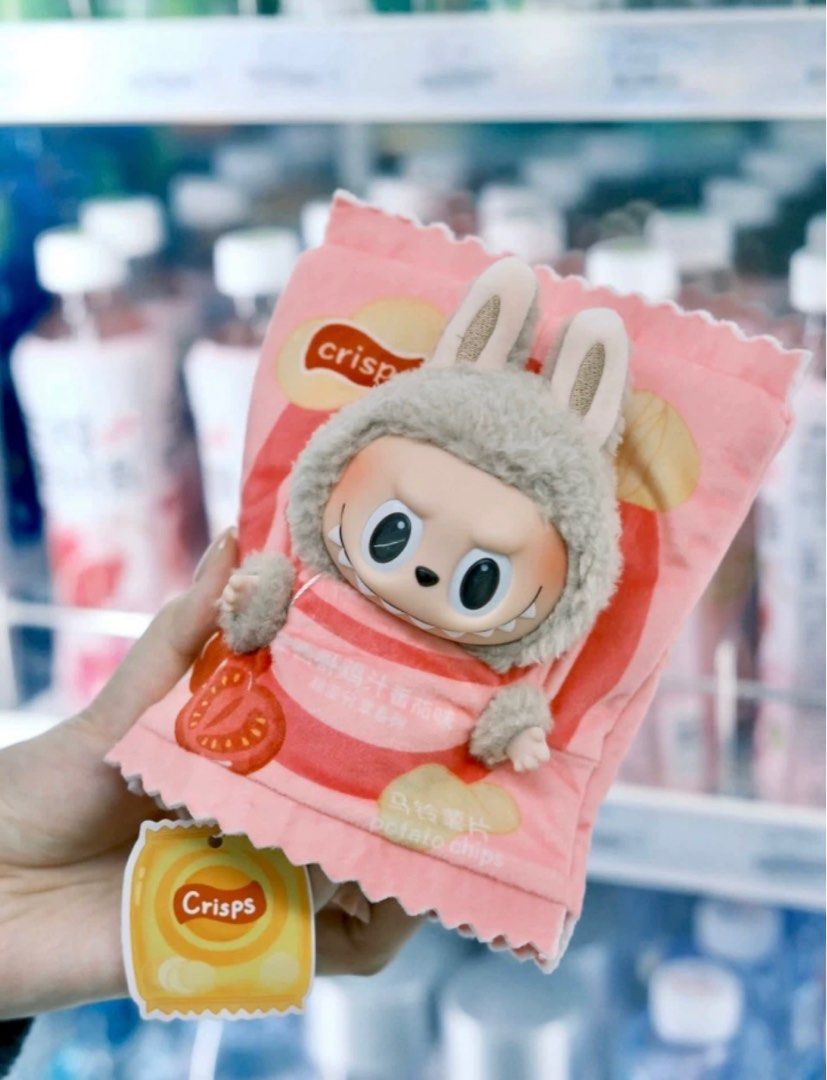 Labubu clothing chips suit, Hobbies & Toys, Toys & Games on Carousell