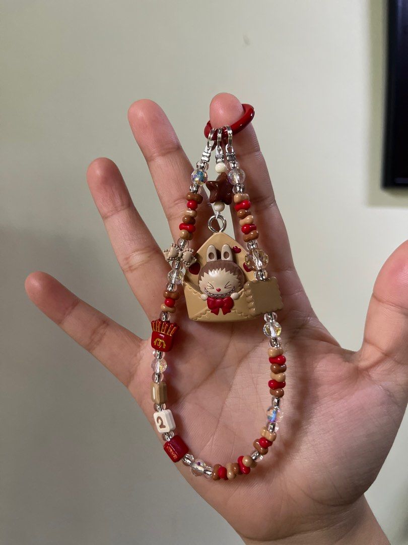 Labubu keychain handmade, Women's Fashion, Jewelry & Organisers ...