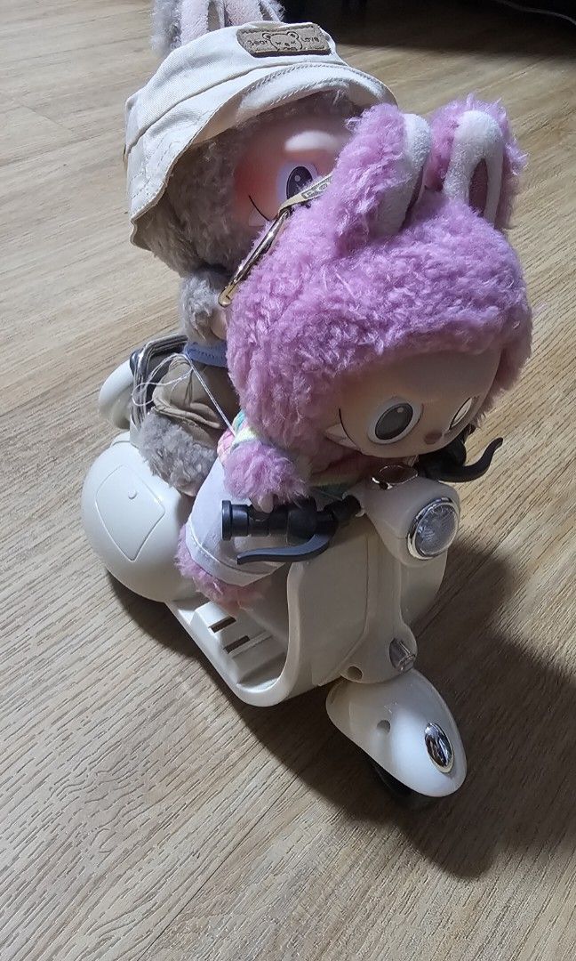Labubu motorcycle, Hobbies & Toys, Toys & Games on Carousell