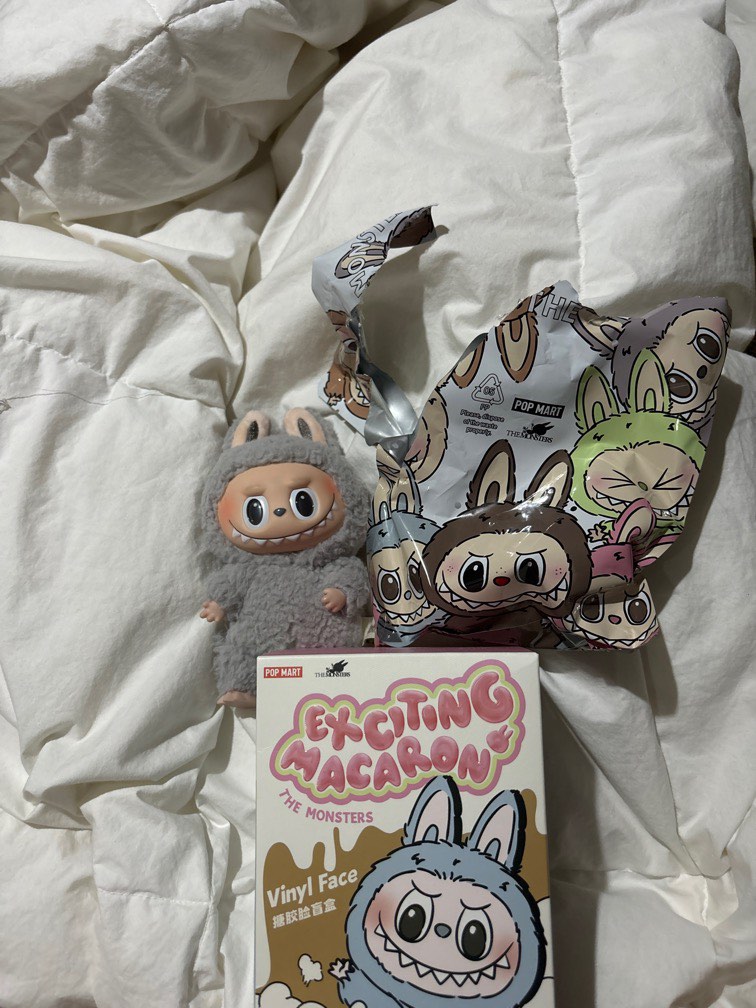 Labubu Sesame Bean 100% ORIGINAL FROM POPMART, Toys & Collectibles ...