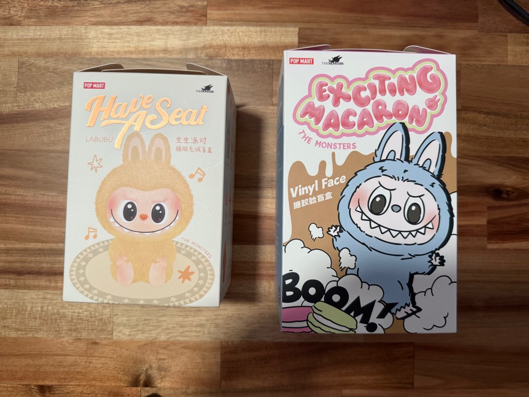Labubu V1 and V2, Hobbies & Toys, Toys & Games on Carousell