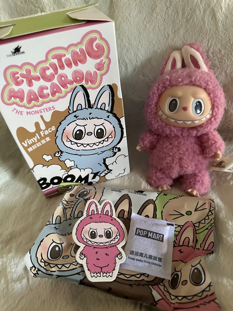 Labubu v1 macaroon “LYCHEE BERRY” Ori popmart, Toys & Collectibles ...
