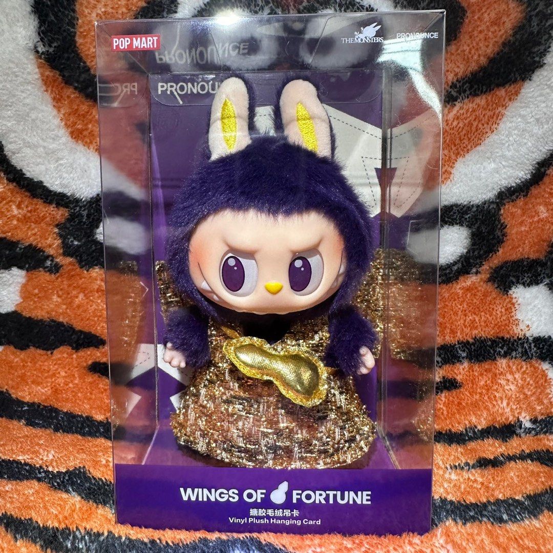 Labubu wings of fortune, Hobbies & Toys, Toys & Games on Carousell