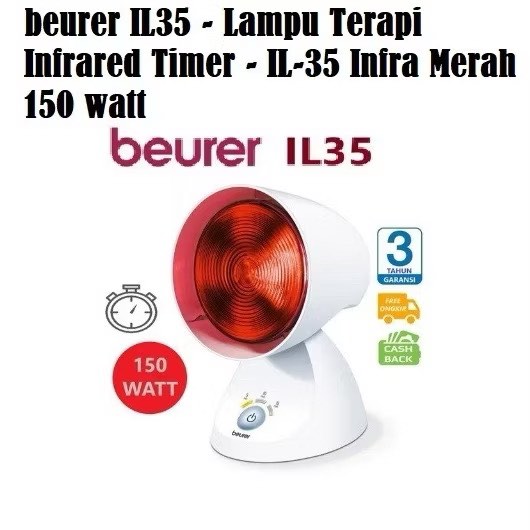 Lampu Terapi Infrared Timer - IL-35 Infra Merah 150 watt, Serba Serbi ...