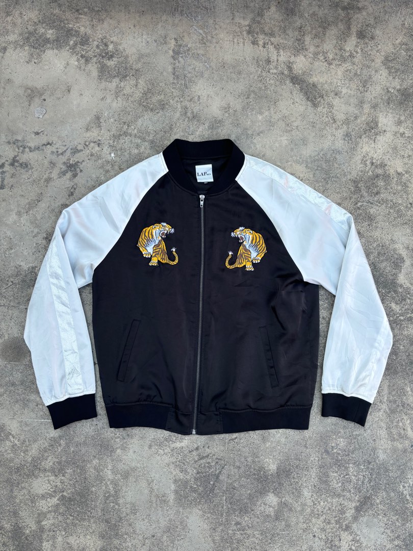 lap Embroided tiger jacket, Men's Fashion, Coats, Jackets and Outerwear ...