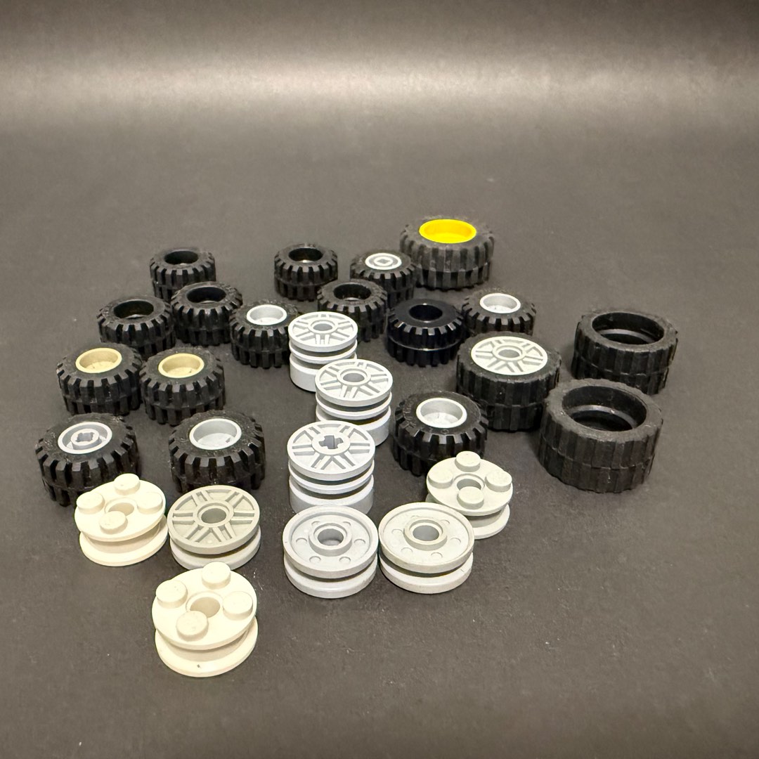 LEGO City Tire & Rims Assortment Set, Hobbies & Toys, Toys & Games on ...