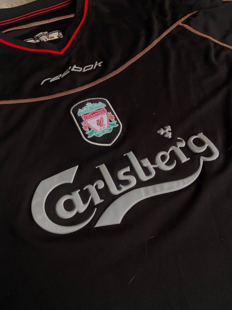 Vintage Liverpool away kit 2002/04, Men's Fashion, Activewear on Carousell