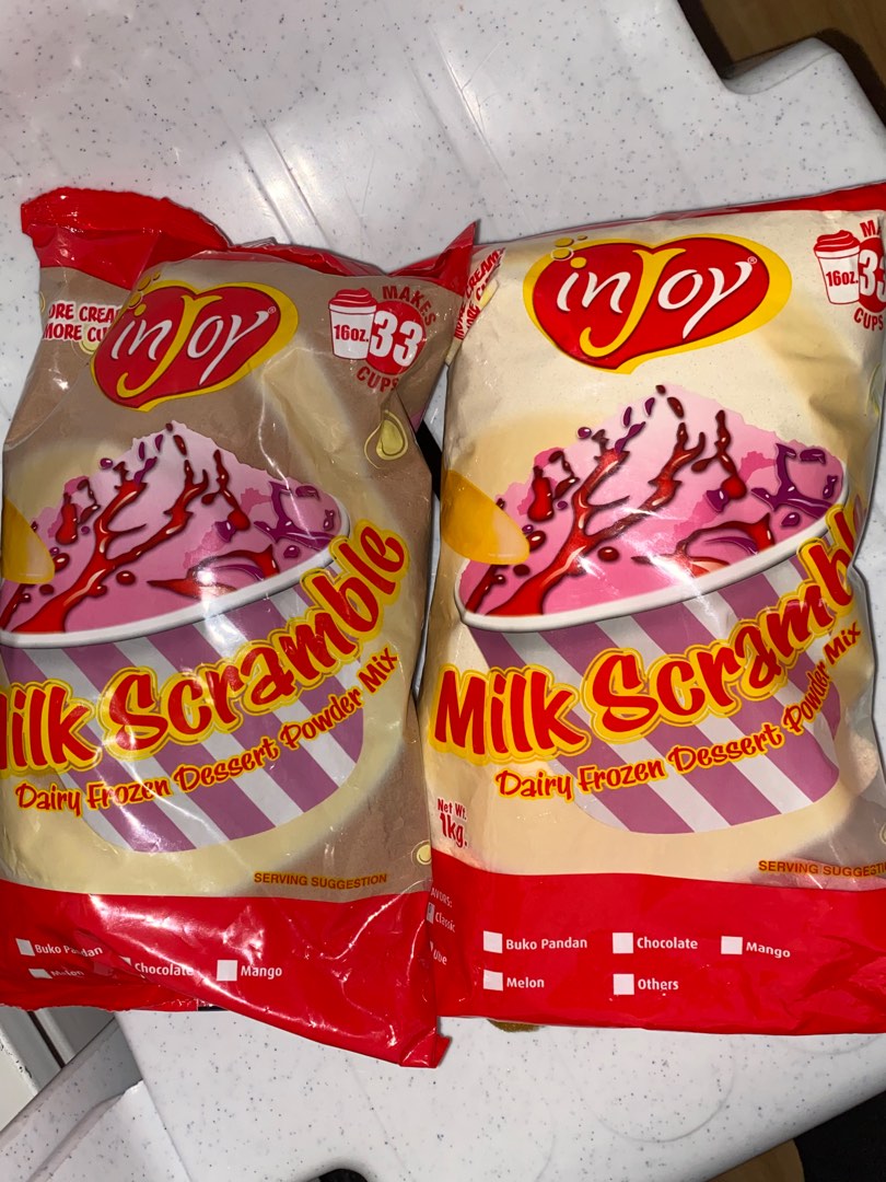 Milk scramble for sale, Food & Drinks, Packaged & Instant Food on Carousell