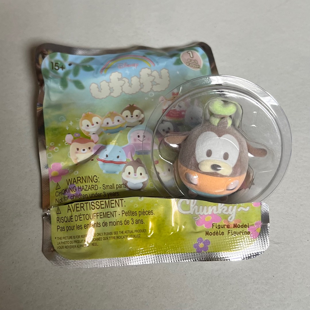 miniso blind box disney ufufy collection chunky figure model, Hobbies ...