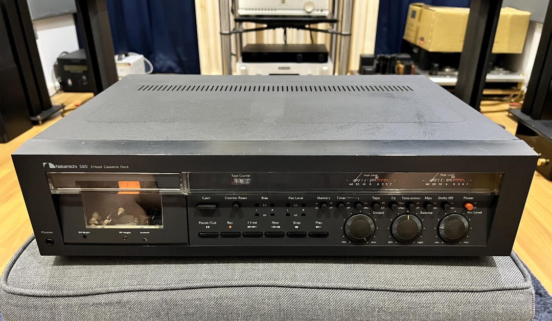 Nakamichi 580 Cassette Deck, Audio, Other Audio Equipment on Carousell