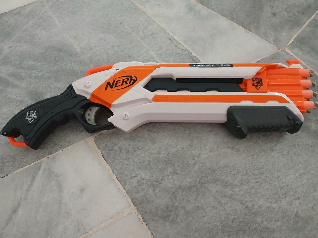 Nerf roughcut 2x4, Hobbies & Toys, Toys & Games on Carousell
