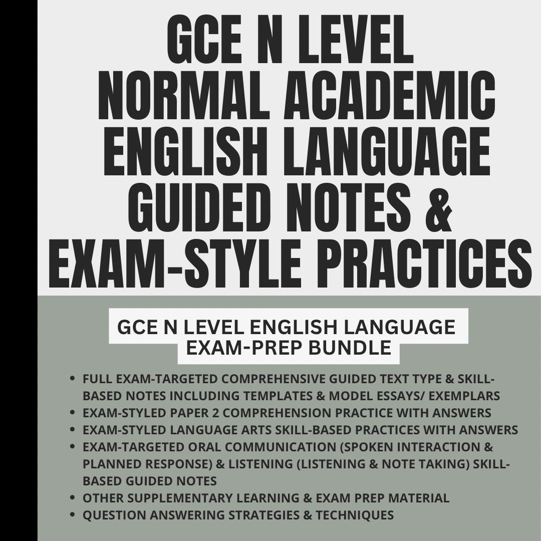 N LEVEL ENGLISH| LATEST 2024 SYLLABUS 1190| PAPERS 1 2 3 4 ...