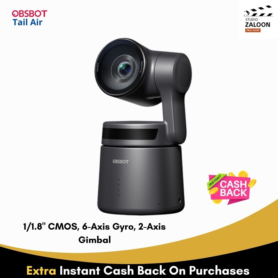 OBSBOT Tail Air AI-Powered PTZ Streaming Camera, Photography, Video ...