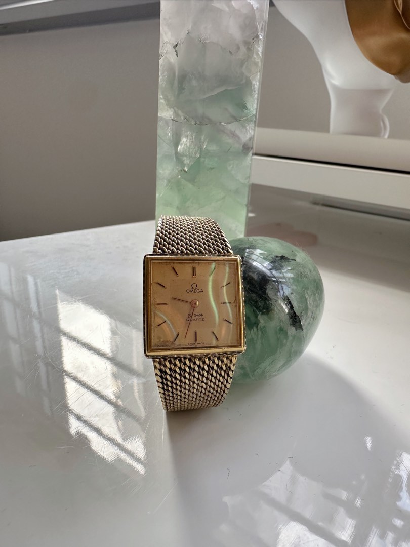 Omega lady quartz, Luxury, Watches on Carousell