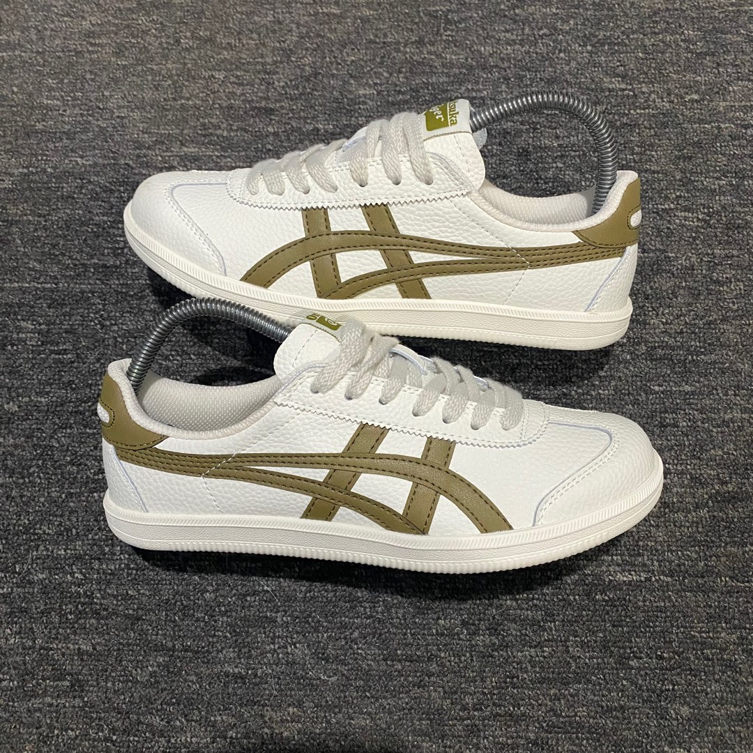 ONITSUKA TIGER TOKUTEN BEIGE GREE, Women's Fashion, Footwear, Sneakers ...
