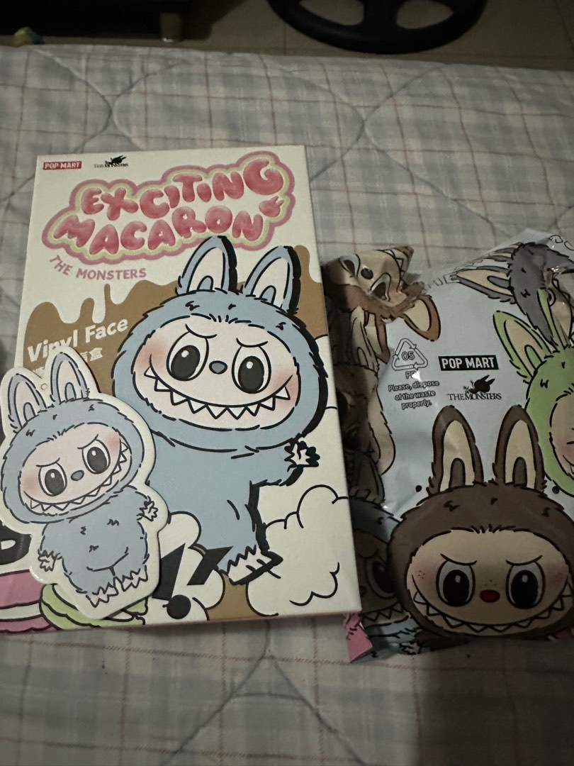 Original Labubu + Lilla Cat, Hobbies & Toys, Toys & Games on Carousell