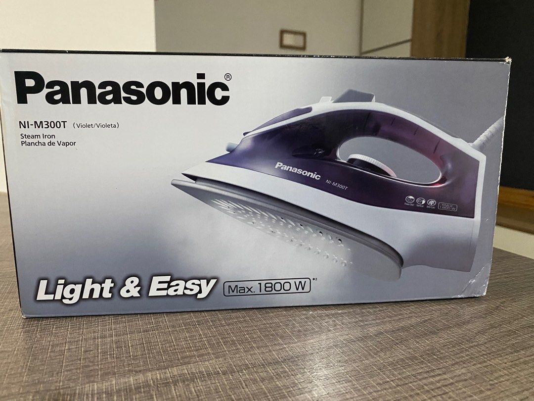 Panasonic steam light & easy iron, TV & Home Appliances, Irons ...