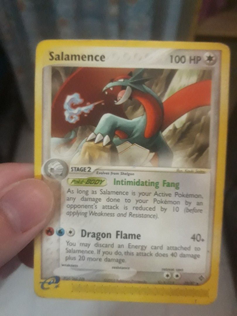 Pokemon card Salamence original, Hobbies & Toys, Collectibles ...