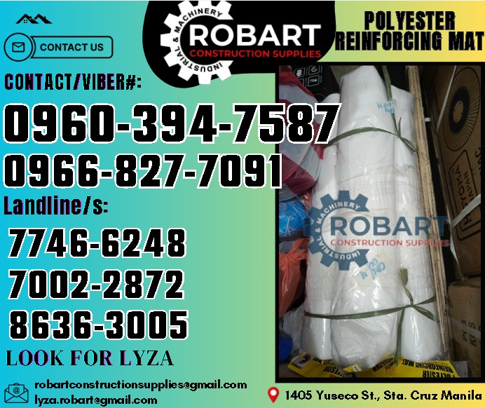 Polyester Reinforcing Mat, Commercial & Industrial, Construction Tools ...