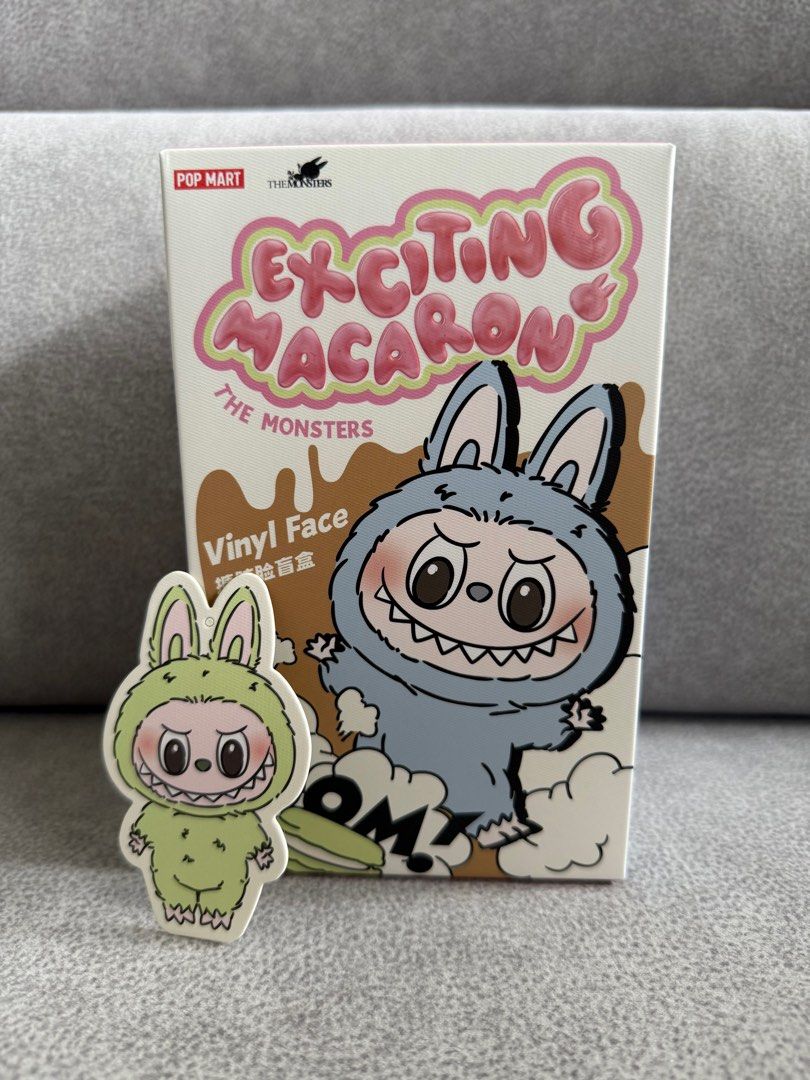 Popmart Labubu V1 - Green Grape, Hobbies & Toys, Toys & Games on Carousell