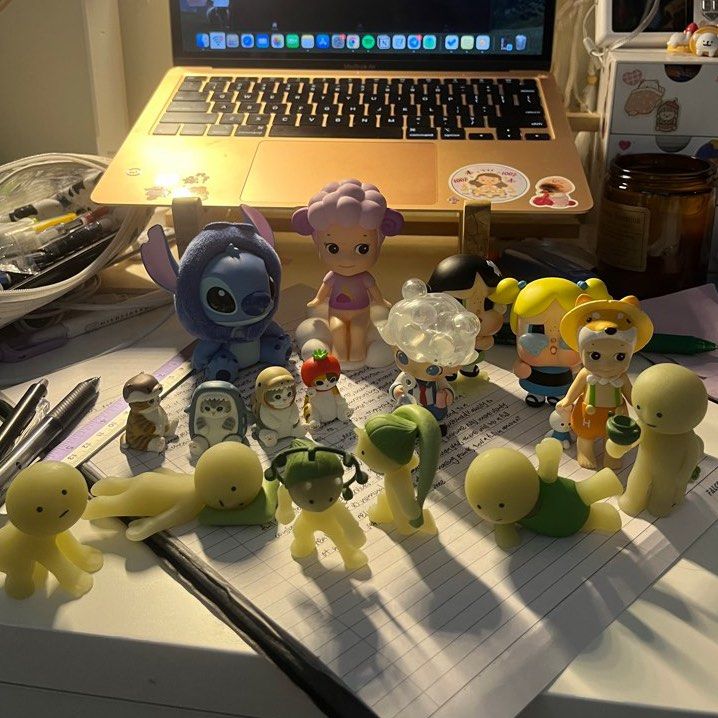 popmart smiskis mofusand dimoo stitch sonny angel crybaby powerpuff ...